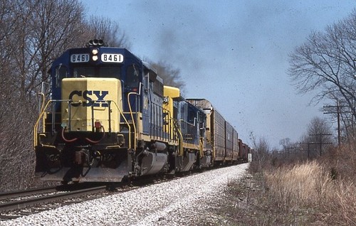 CSX SD40 - Number - 8461 + 2 w/Train - ORIG - KR - ra1s164 | eBay