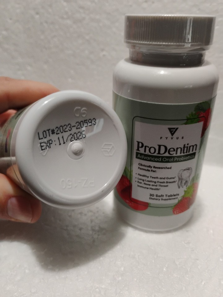 2x ProDentim Advanced Oral Probiotics 60 Soft Tablets (120 Total) Exp ...