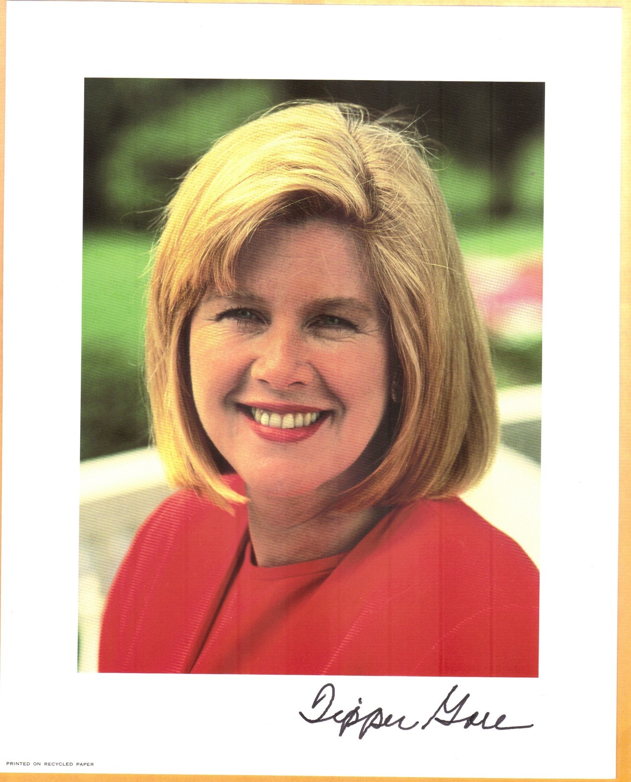 Tipper Gore-signed photo-32 - coa | eBay