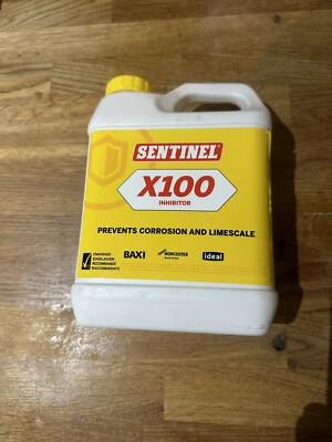 Sentinel X100 Central Heating Scale Inhibitor - 1L 5016402052719 | eBay UK