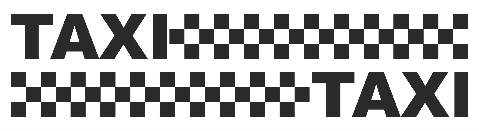 Taxi Stripe Sticker | Minibus Car Advertising Vinyl | 7 Seater Cab ...