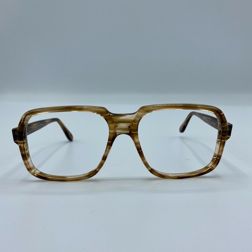 Vintage 80s 90s EyeGlass Frames Brown Tortoise Square 58-18-145 | eBay