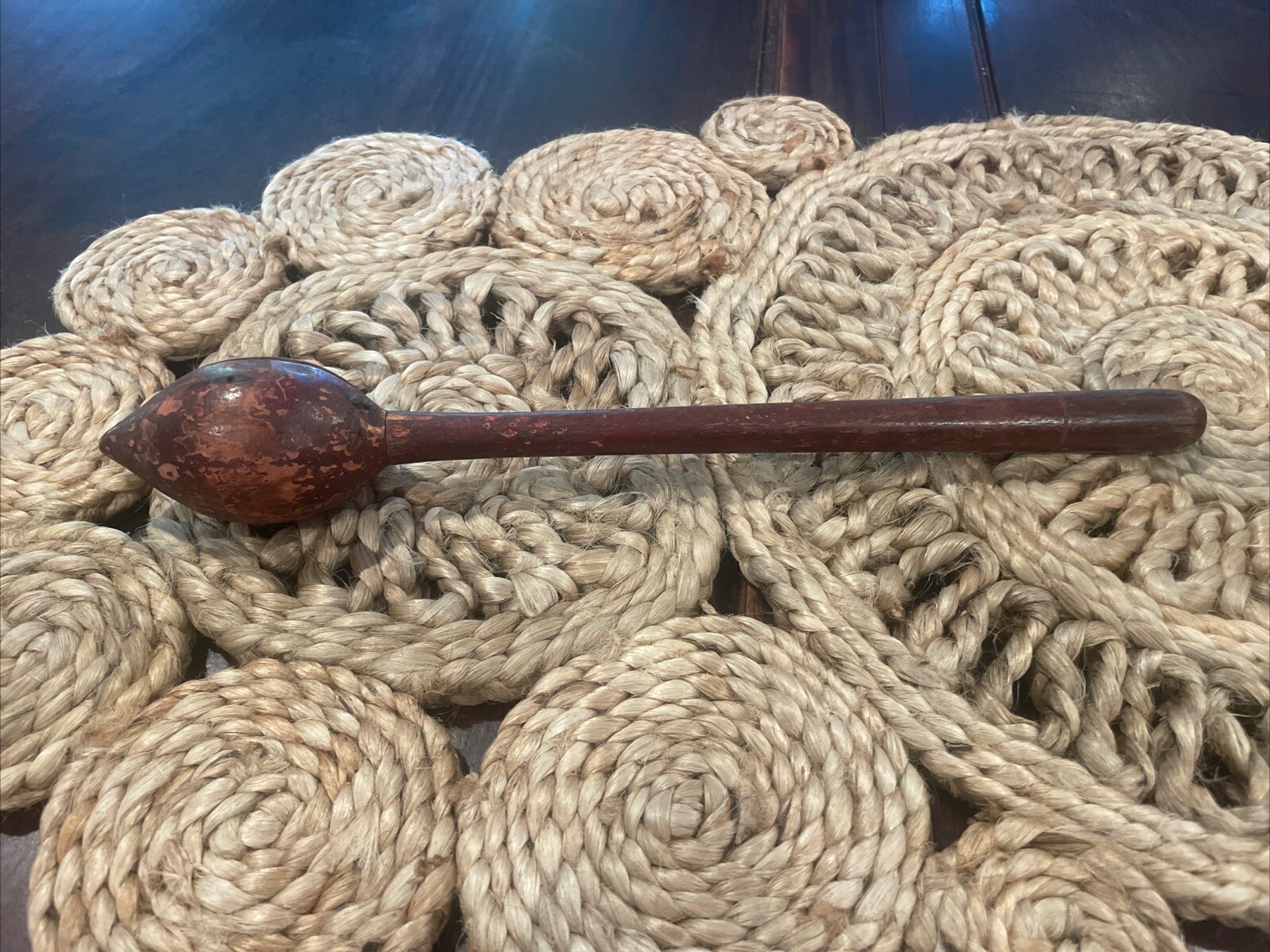 1800's African Zulu Tribe Wooden Large Knobkerry Wooden Club ? | eBay