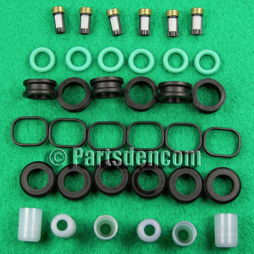 FUEL INJECTOR SERVICE KIT FITS TOYOTA LANDCRUISER FJ80 3FE 4.0L 90-92 ...
