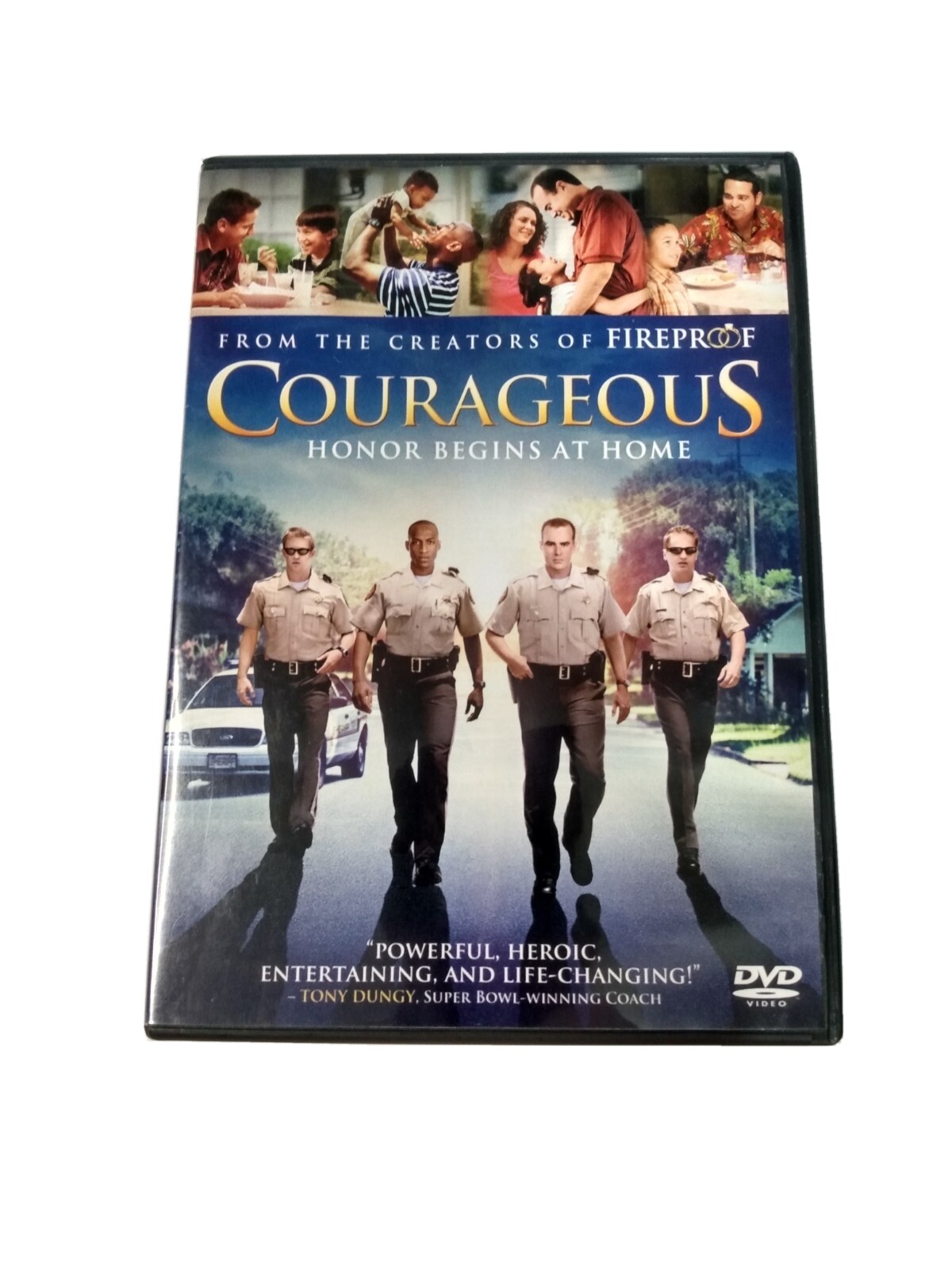 COURAGEOUS - DVD (From Creators of FIREPROOF) Christian Faith Family ...