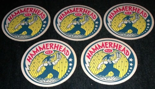 Lot of 5 McMenamins Brewery, Portland OR Hammerhead Ale Vintage Beer ...