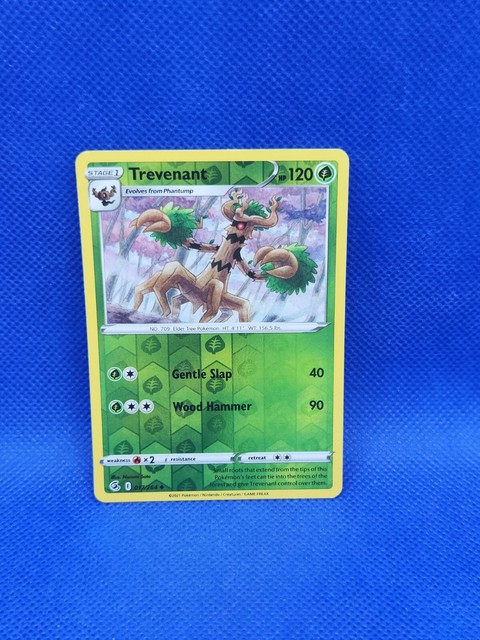 Pokémon TCG Trevenant Fusion Strike 017/264 Reverse Holo Uncommon for ...