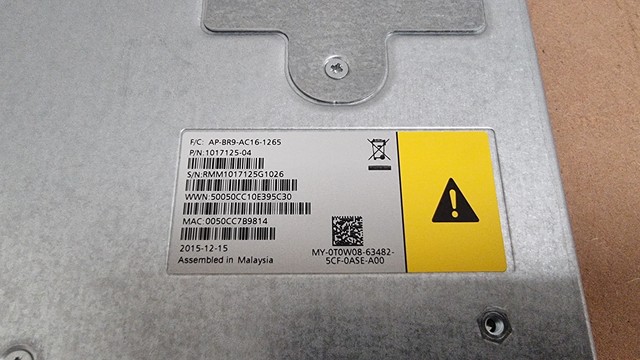 Dell Compellent SC4020 SCv2000 16G-FC-4 Type A 16Gb FC Controller ...