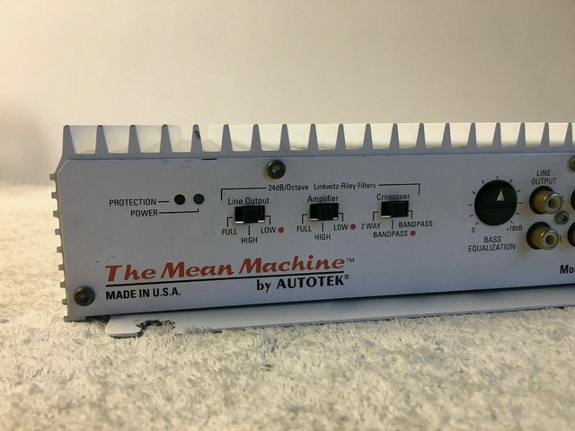 Mean Machine by Autotek Old School Car Audio Power Amplifier 60MXI 60 ...