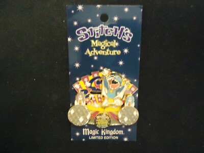 DISNEY WDW STITCH'S MAGICAL ADVENTURE ELVIS STITCH SPECTROMAGIC PIN LE ...