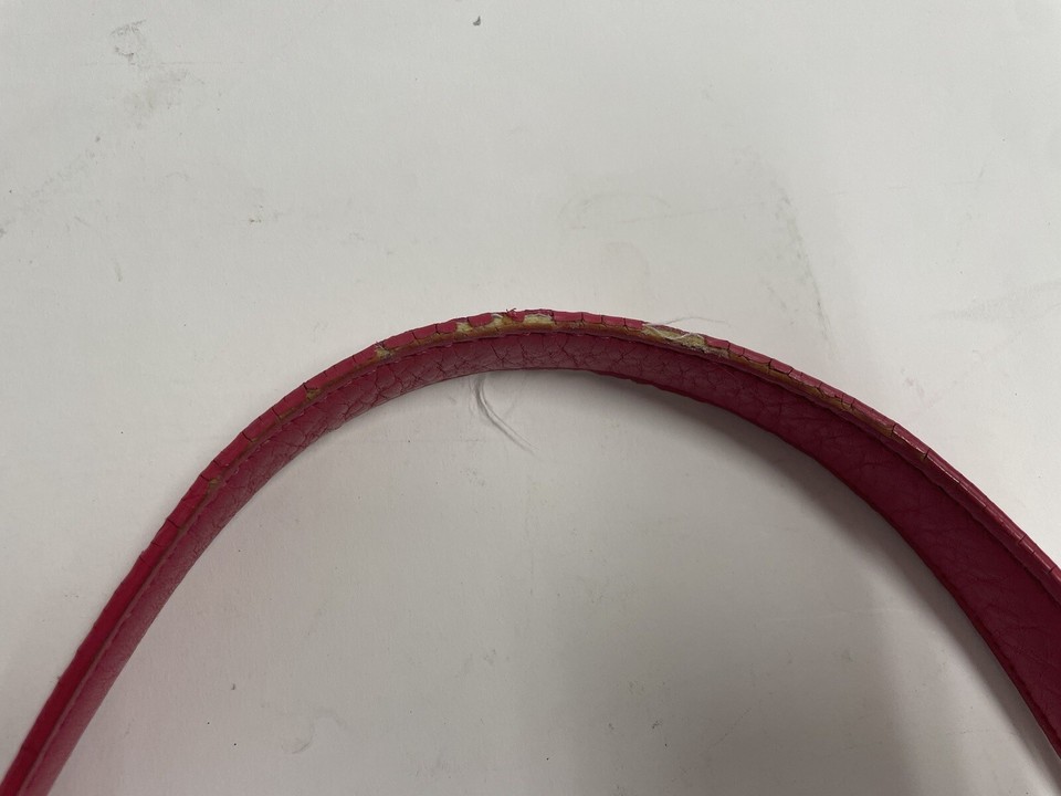 Womens Kate Spade Pink Pebble Leather Handbag Strap Damage | eBay