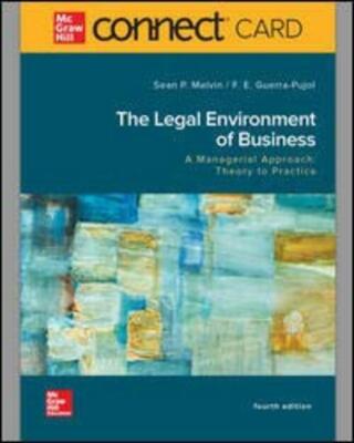 THE LEGAL ENVIRONMENT OF BUSINESS CONNECT ACCESS [Printed Access Code ...