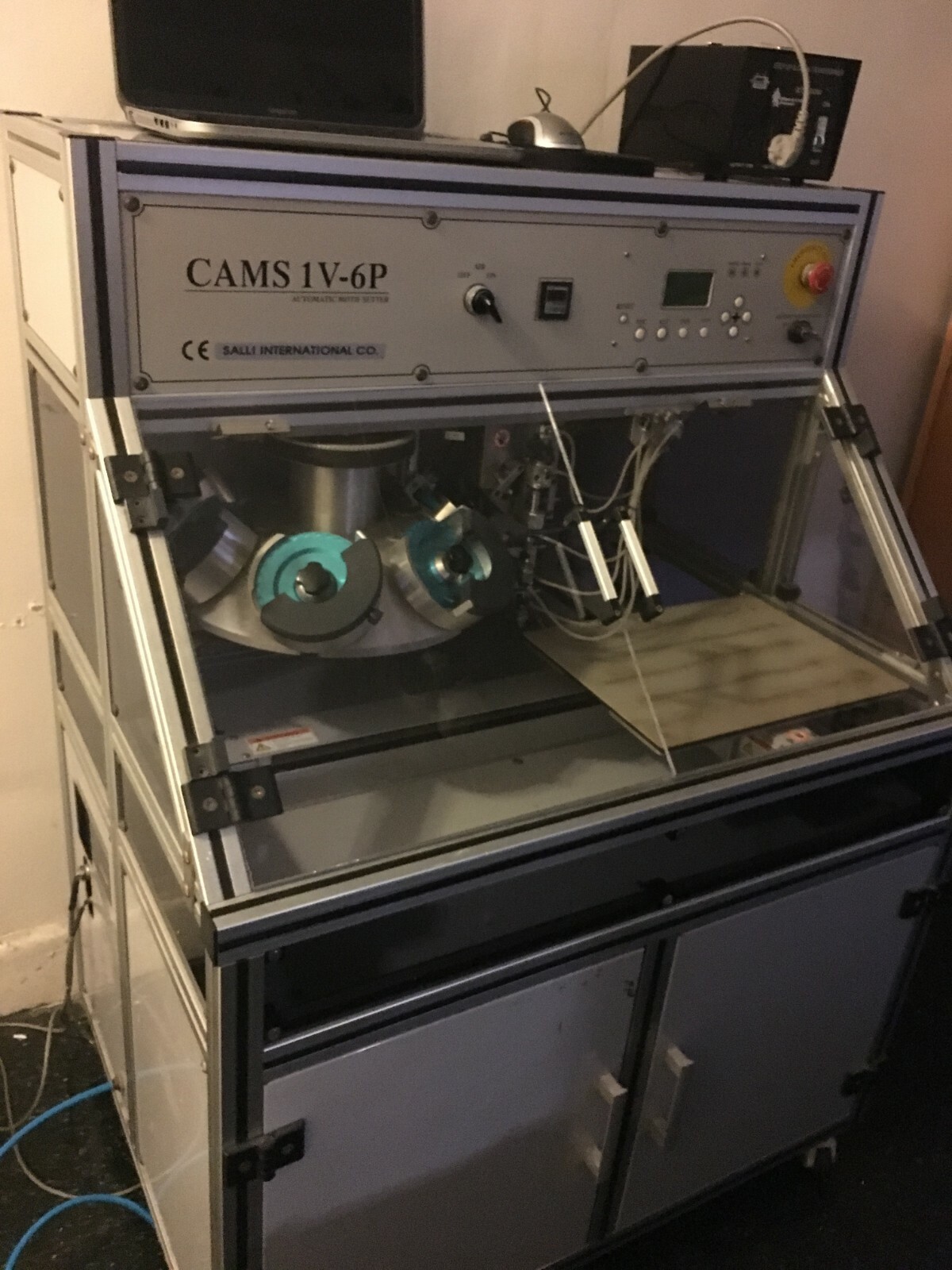 CAMS 1V-6P Automatic Rhinestone Setting Machine 6 Color Motif Setter | eBay