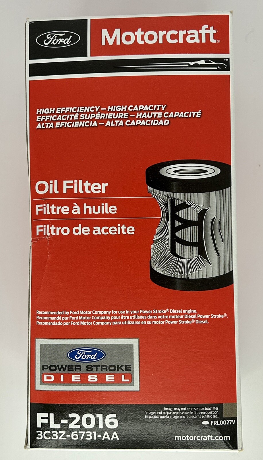 MOTORCRAFT FL2016 - cross reference oil filters | oilfilter ...