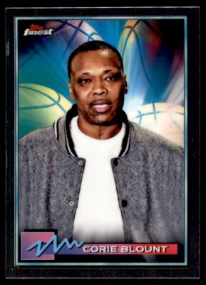 Corie Blount 2021-22 Topps Finest Card #18 | eBay