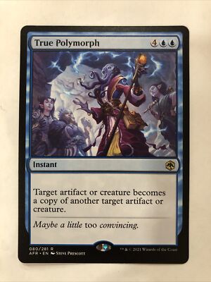 x1 True Polymorph - R MTG Adventures in the Forgotten Realms M/NM, | eBay
