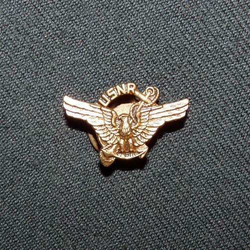Original WW2 US Navy Reserve Brass Ruptured Duck Lapel Pin (buttonhole ...