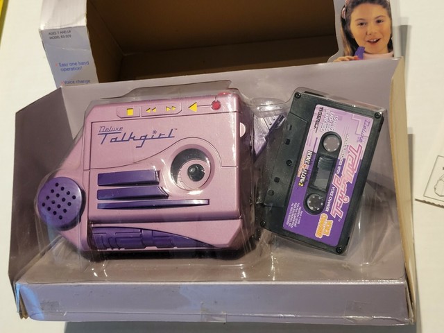 90s Kid Pink Talk Girl Deluxe Recorder Tiger Electronics Home Alone 2 ...