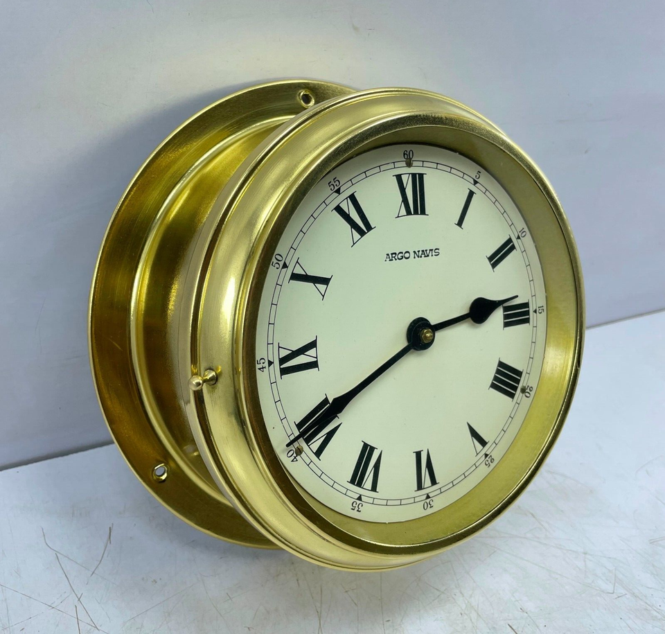 AgroNavis Ship Boats Yacht Maritime Marine Roman Dial Brass All Rooms ...
