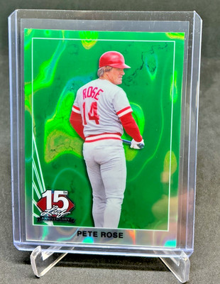 2025 Leaf 15th NSCC National 1990 PETE ROSE Green Shimmer 1/6 | eBay