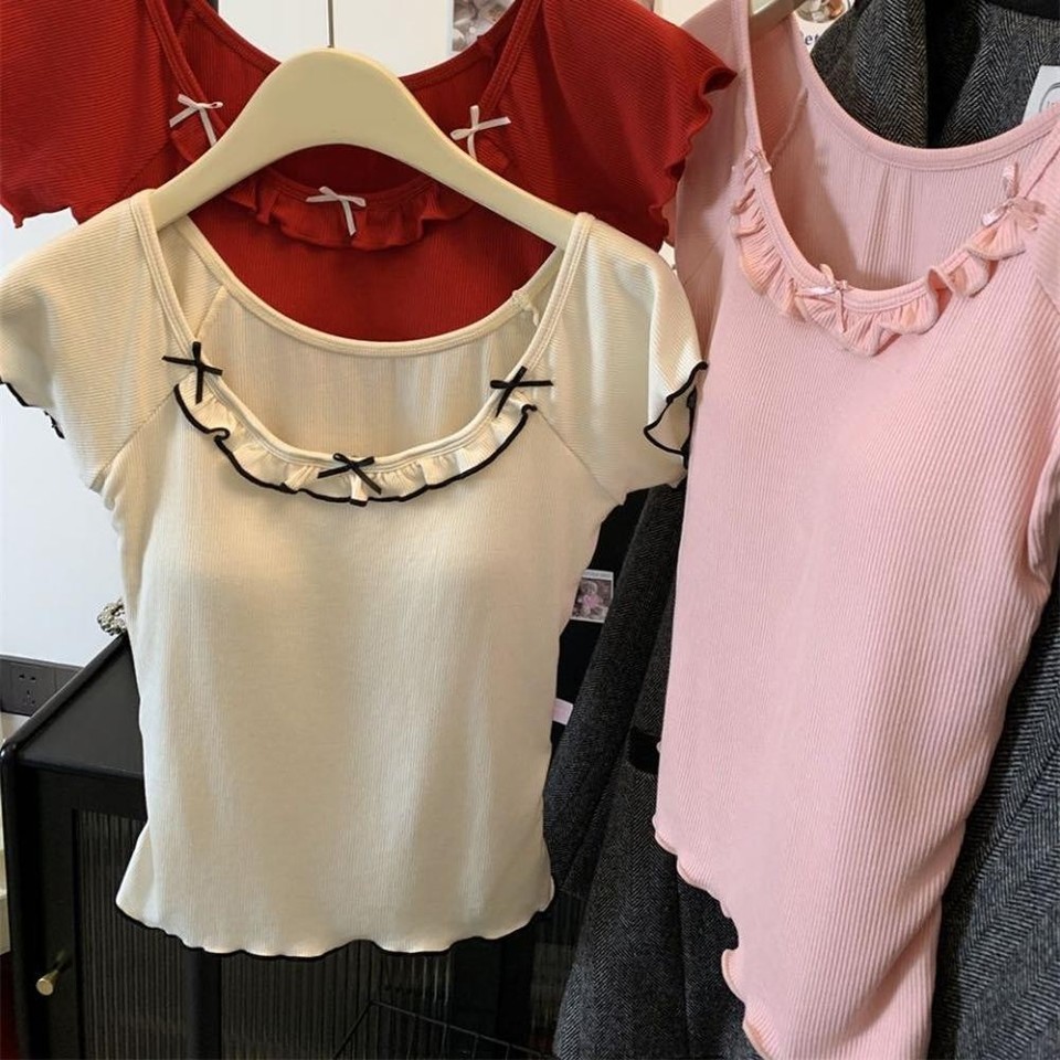 Stylish Ladies' Top with Short Sleeves Perfect for Outings and ...