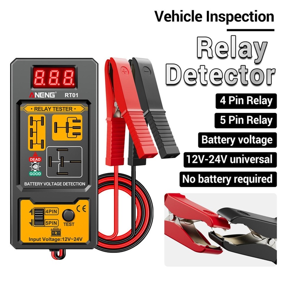 Car Relay Tester Lightweight Accurate Testing Tool for Electronic ...
