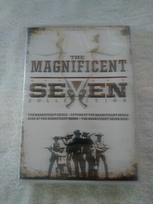 The Magnificent Seven Collection 4-DVD Set - 2016 - Brand New Factory ...