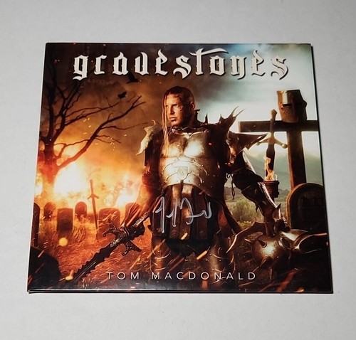 Tom MacDonald Gravestones Album CD - Hand Signed & Autographed - Hang ...