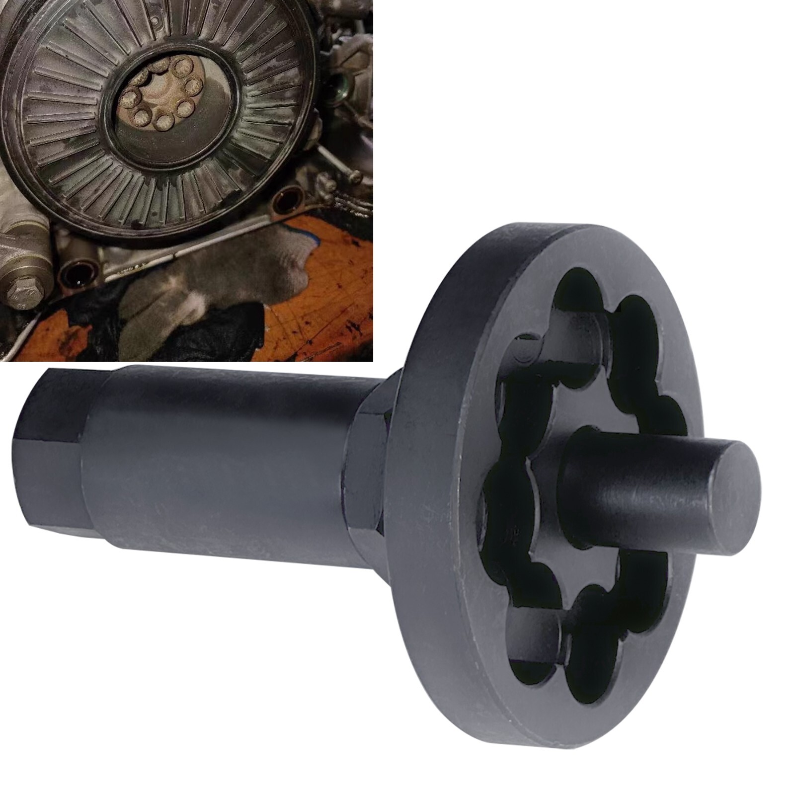 T40272 Crank Crankshaft Turning Tool Audi A6 A7 A8 4.0 TFSI 8 Cyl ...