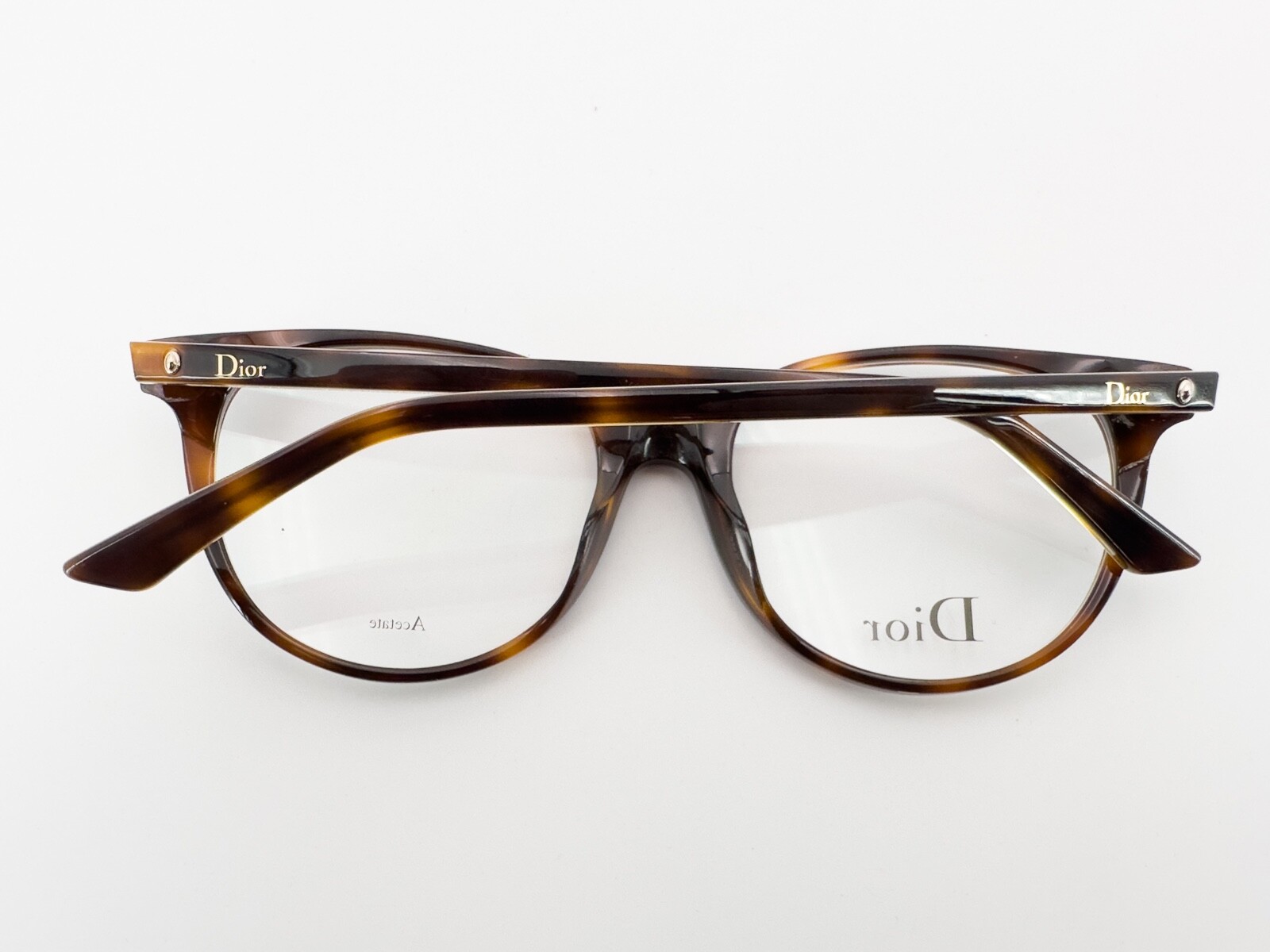 Christian Dior Montaigne 16 Eyeglasses FRAMES NA3 Tortoise Brown 53[]18-140 H773 | eBay