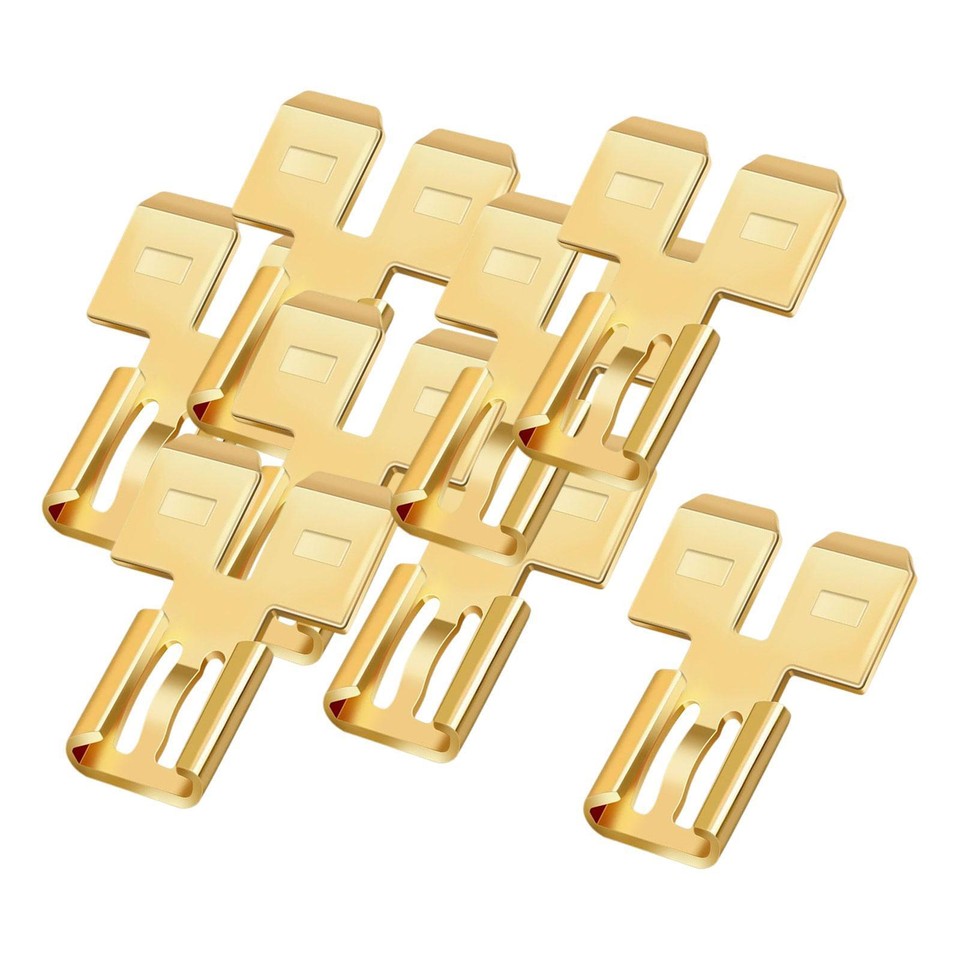 Double Spade Connector Electrical DIY Projects Male Single Female | eBay