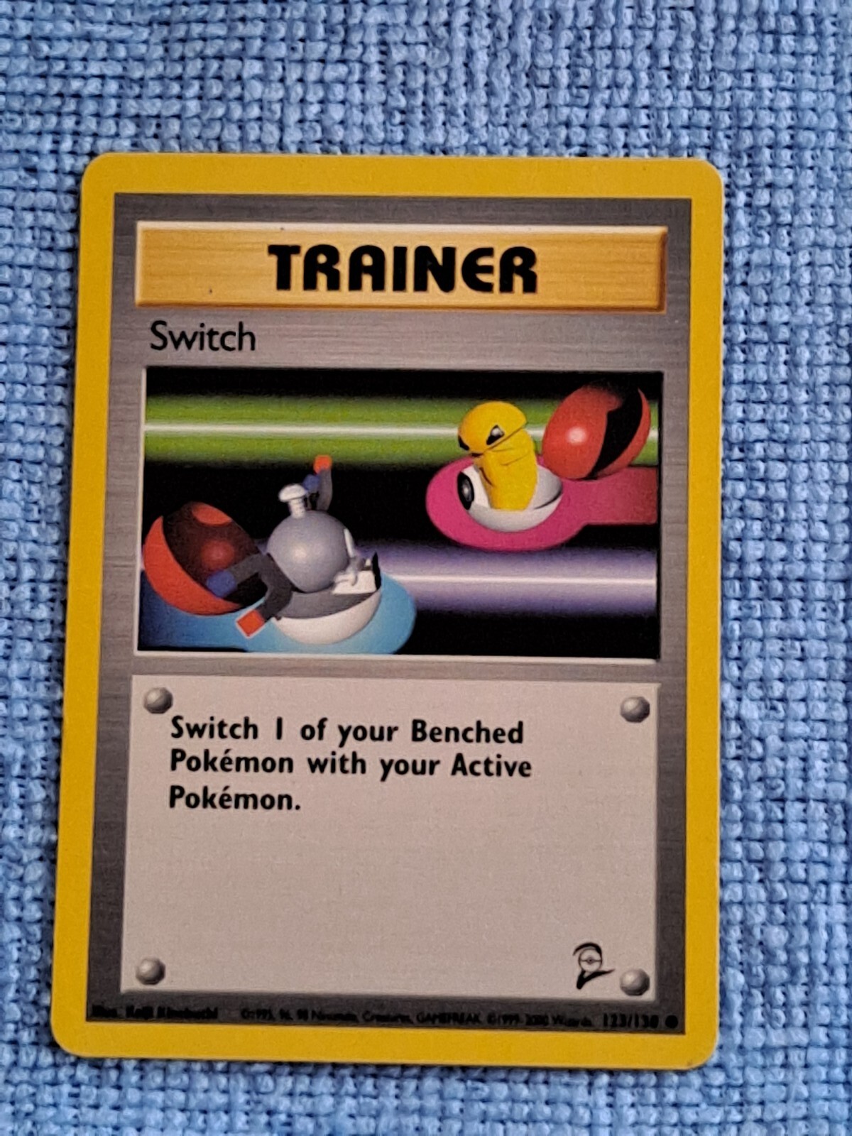 SWITCH Trainer Pokemon Base Set 2 Card 123/130 Common VG NM Preowned | eBay