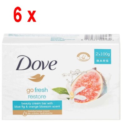 20,33€/kg - 6er Pack DOVE Seife "Go Fresh Restore" - 2 x 100g | eBay.de