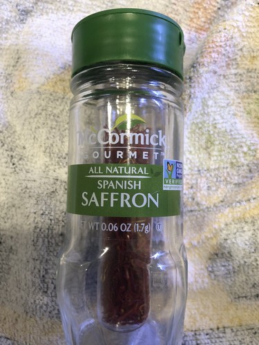 McCormick Gourmet All Natural Spanish Saffron, 0.06 OZ | eBay