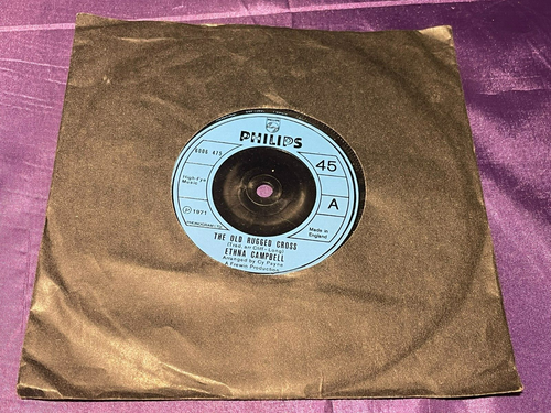 Ethna Campbell - The Old Rugged Cross - Vinyl Record 7" Single - 1971 ...