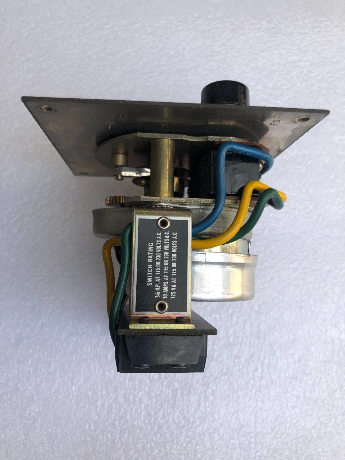 Vintage INDUSTRIAL TIMER Corp. MOdel H 6-S , 115V, 5W, 60 Cycle, NJ ...