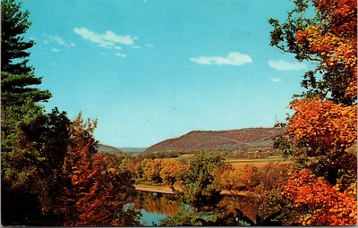 Postcard Athens Pennsylvania Susquehanna River Ulster Narrows Routes ...