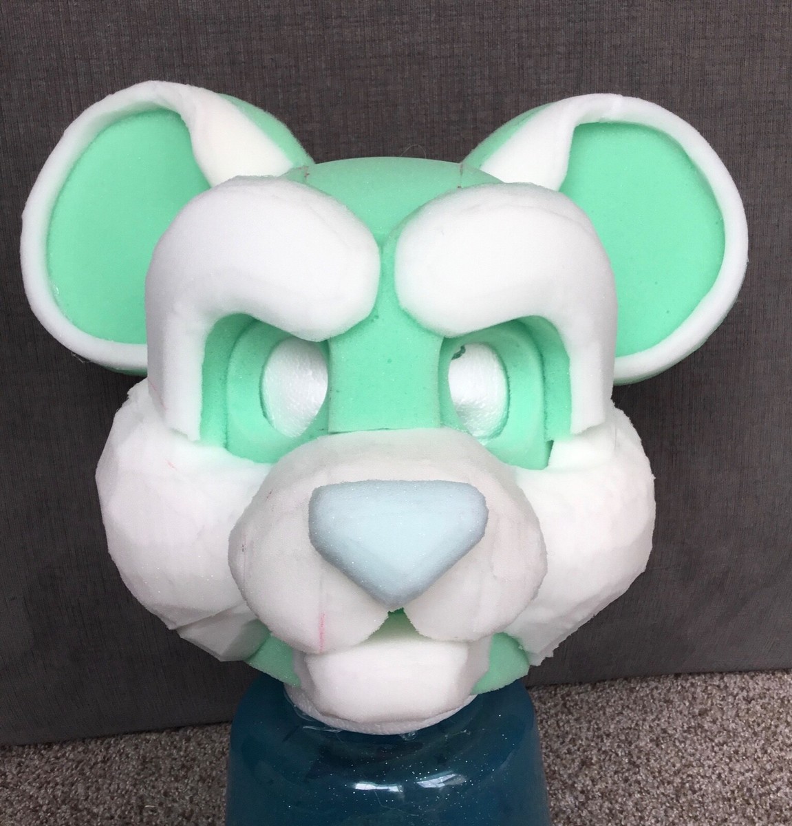 Fursuit Head Template HQ Kemono, Feline Fursuit Head Foam Base | EBay