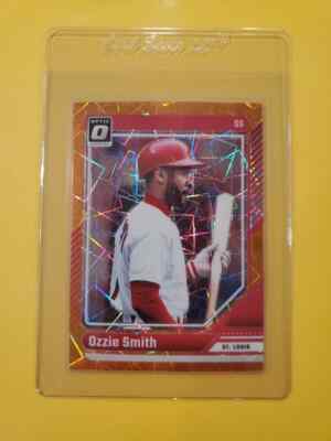 OZZIE SMITH OPTIC REFRACTOR BASEBALL CARD $$ | eBay