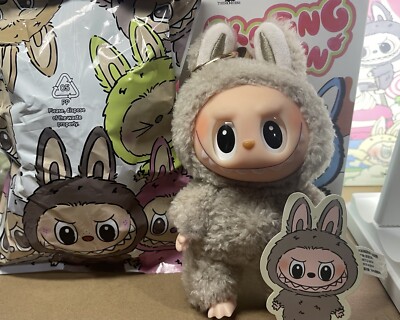 POP MART LABUBU The Monsters Exiting Macaron Plush Dolls Toy Key Chain ...