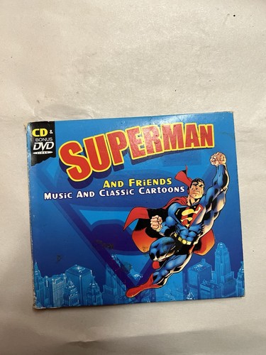 Superman and Friends CD + Bonus DVD – Classic Cartoons & Music | eBay