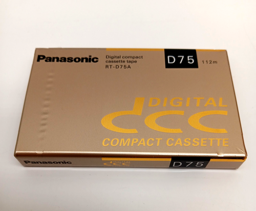 Panasonic D75 Digital Compact Cassette Tape DCC New Sealed | eBay
