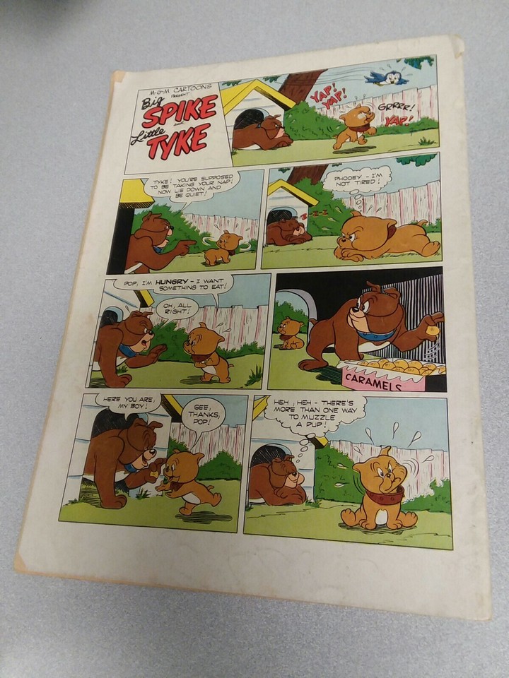 Mgm's Spike And Tyke 2 & 4 dell comics 1954 golden age cartoon humor ...