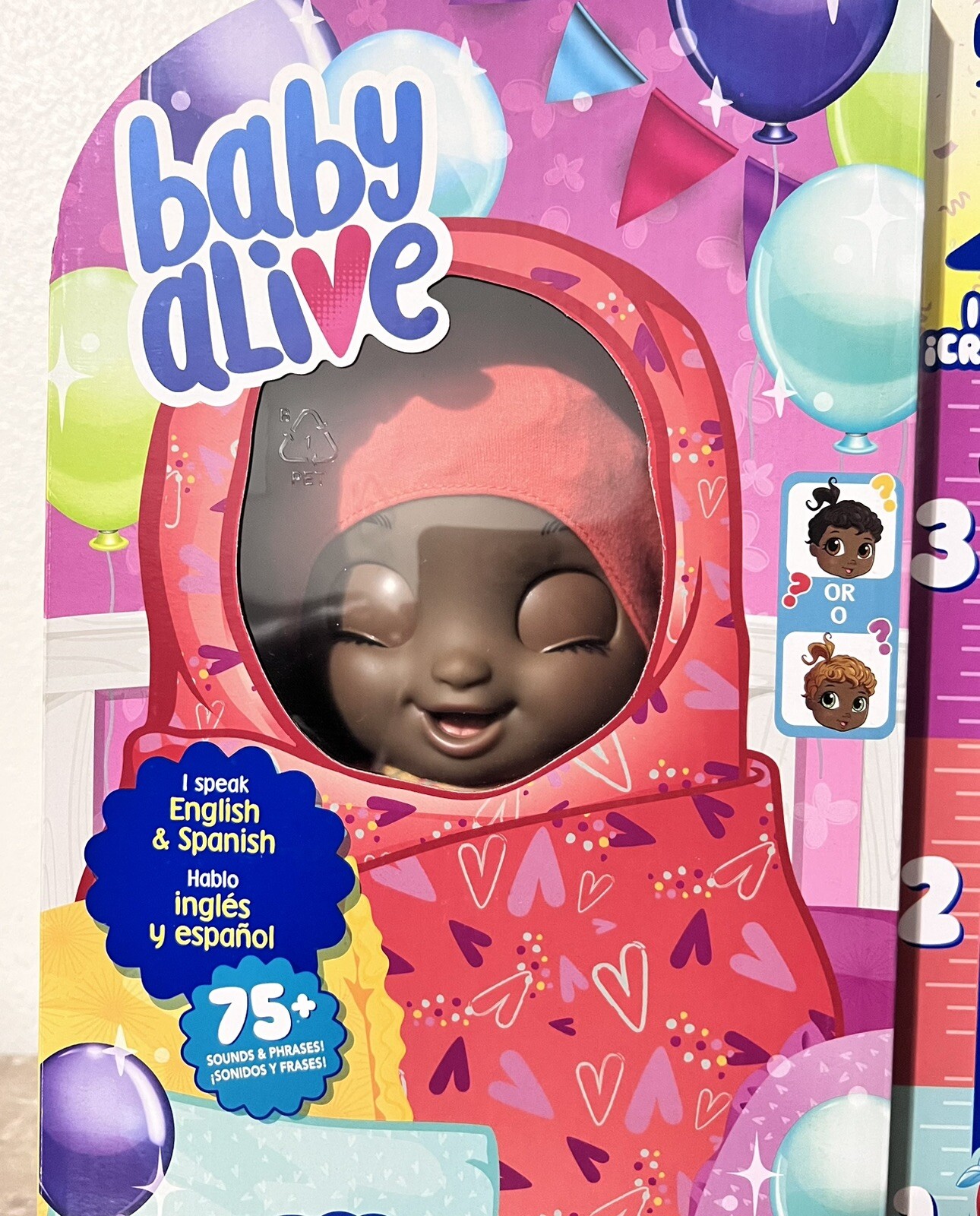 Baby Alive E8198 Grows Up Growing and Talking Baby Doll Playset for ...