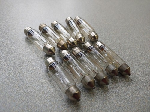 10 USED ORIGINAL PORSCHE 911 930 993 INTERIOR DOME LIGHT 10W LINOLITE ...