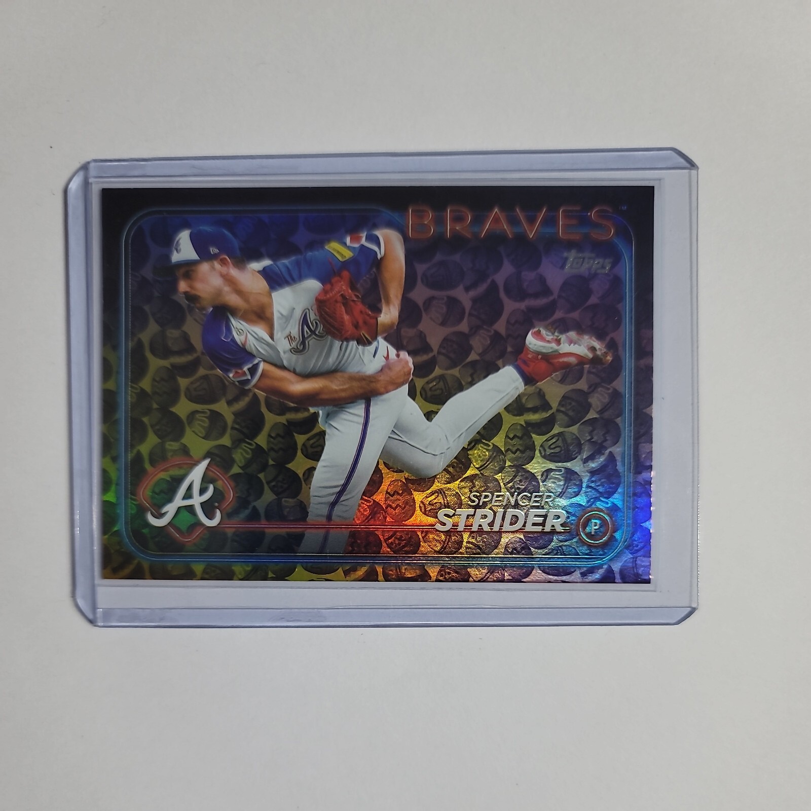 2024 Topps Series 1 - Easter Eggs Foil (SP) Spencer Strider #11 ATL ...