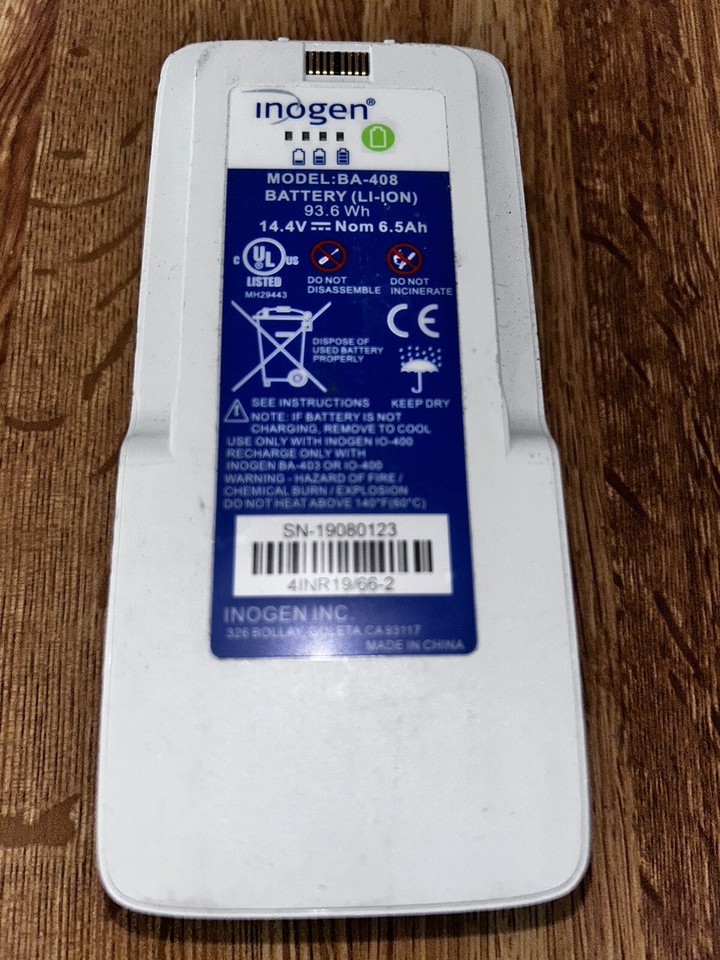 Inogen One G4 Double Battery W/Inogen External Battery Charger | eBay