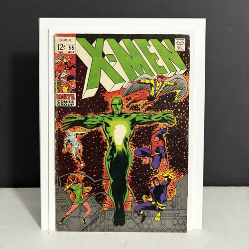 X-men #55 Barry Windsor-Smith Cover Marvel 1969 Alex Summers Origin ...