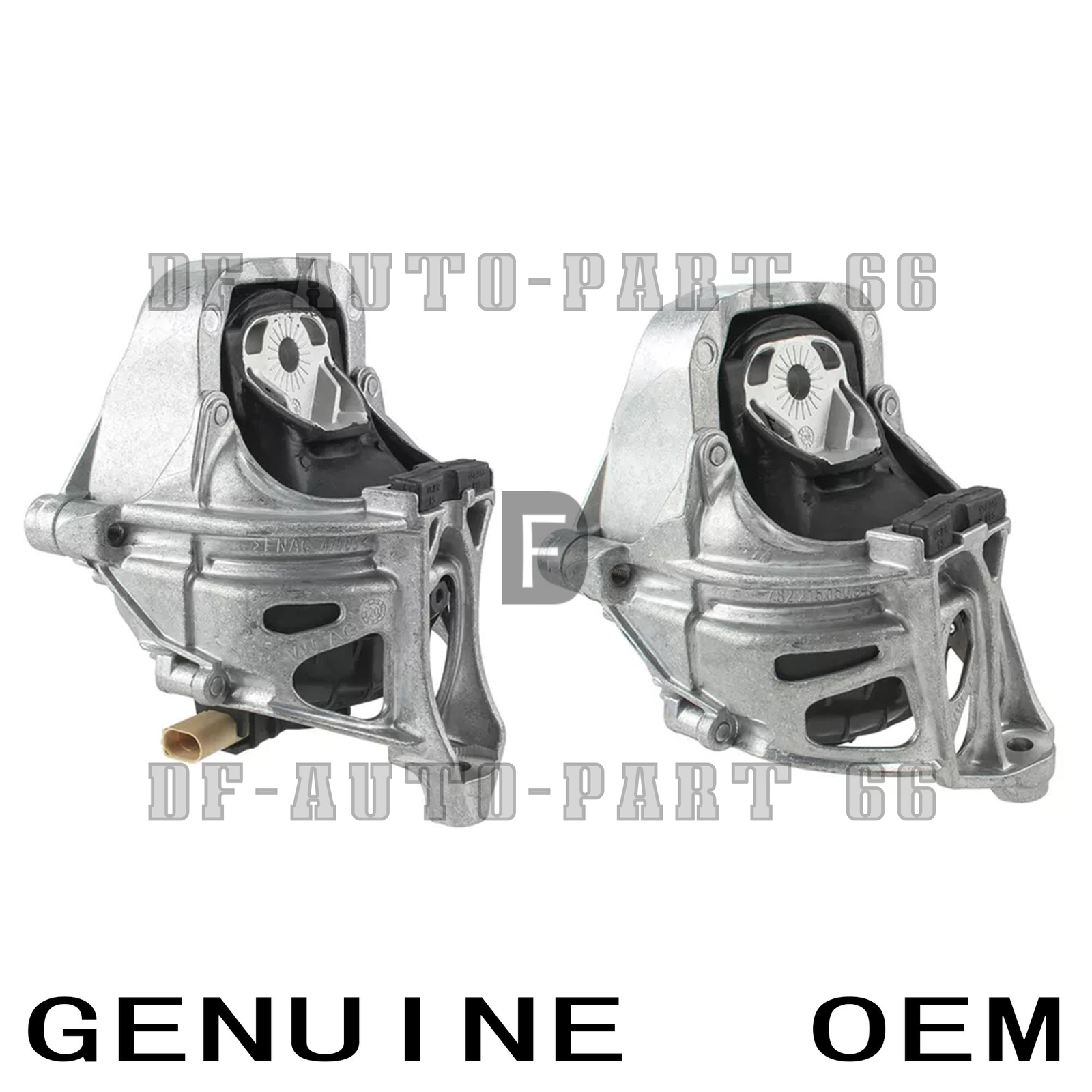 2Pcs 4M0199372FE L & R Engine bracket For Audi A6 A7 A8 Q7 VW 3.0L ...