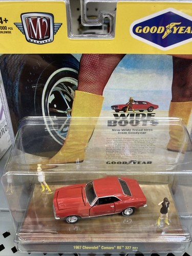 M2 MACHINES DIORAMA AUTO FIGS 1967 CHEVY CAMARO RS 327 | eBay